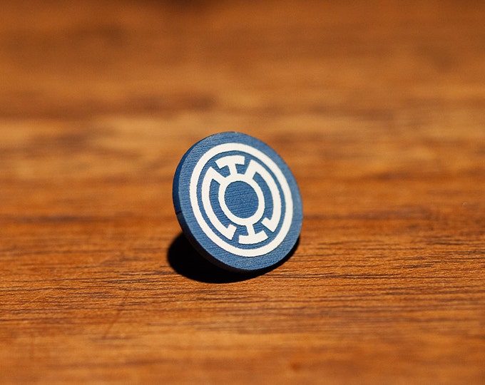 Blue Lantern Corps Pin Emotion Hope DC Comics Emotional Spectrum Saint ...