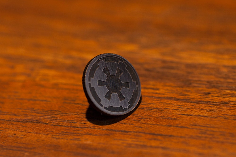 Star Wars Pin Imperial Cog Palpatine Sith Emperor Darth Vader | Etsy