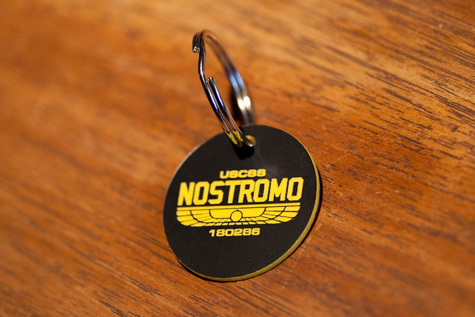 Nostromo Logo Key Chain Alien Prometheus Peter Weyland Ash - Etsy