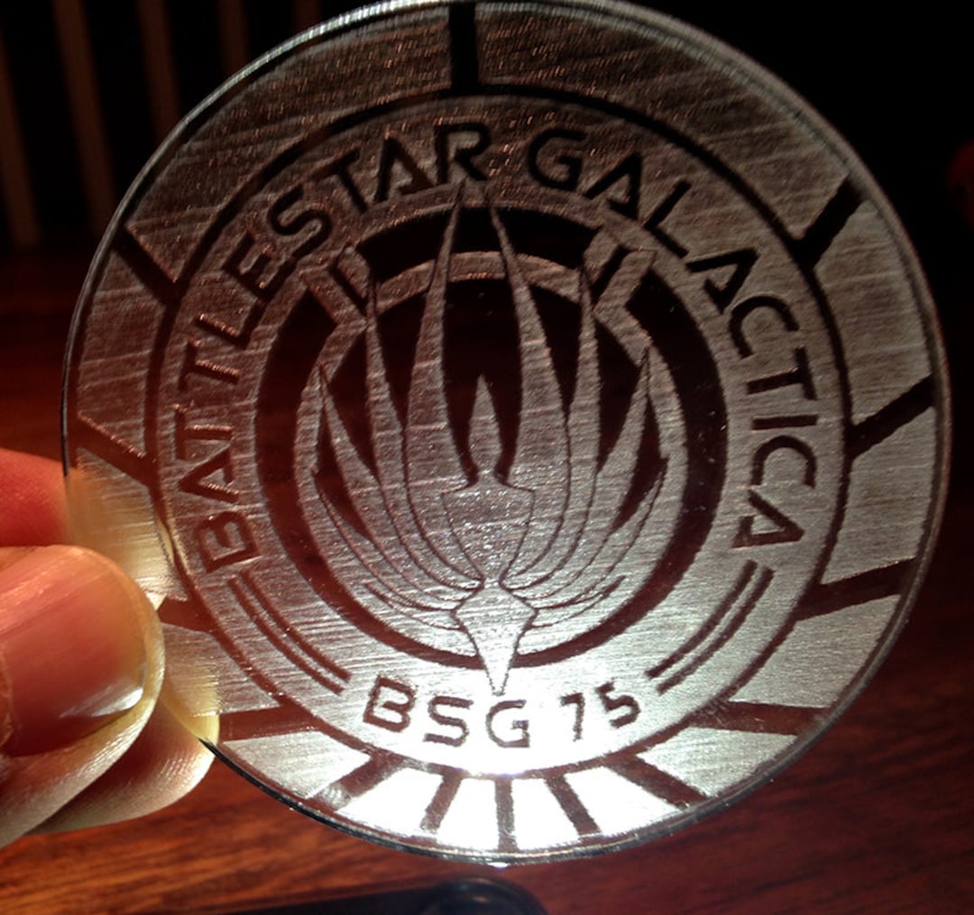 2 X BSG 75 Laser Cut Acrylic Coaster - Etsy
