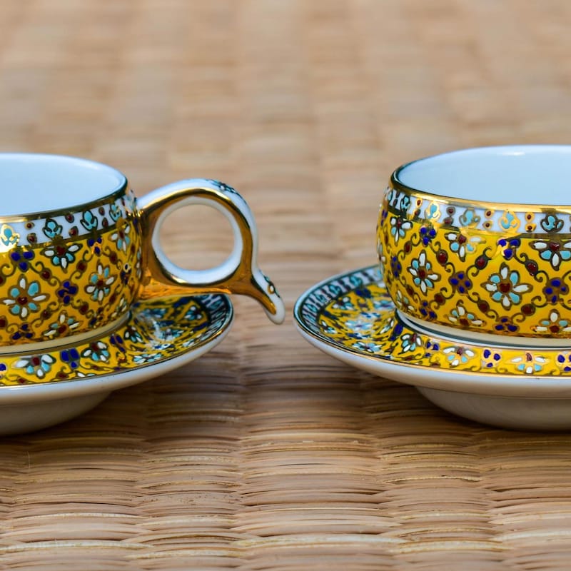Benjarong Set - Etsy