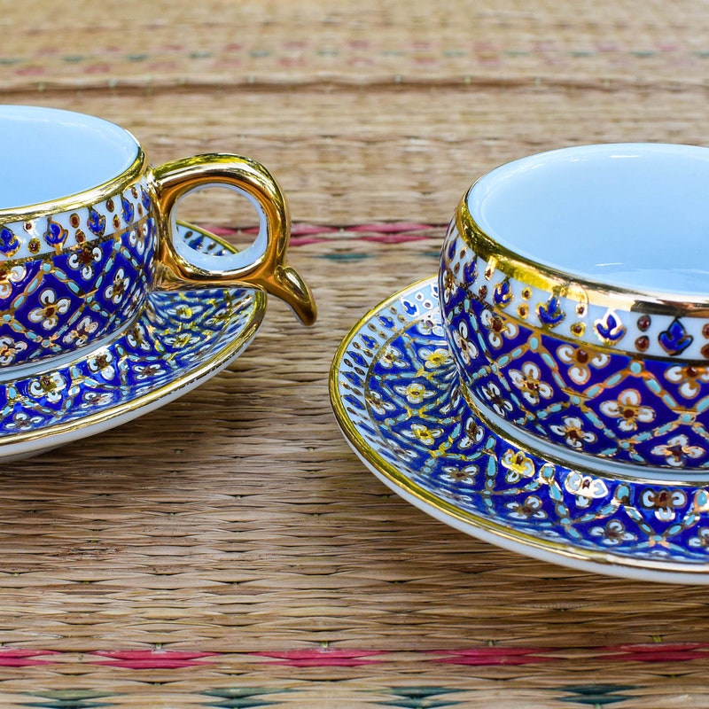 Benjarong Set - Etsy