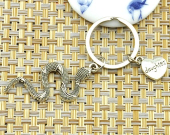 Snake keychain | Etsy