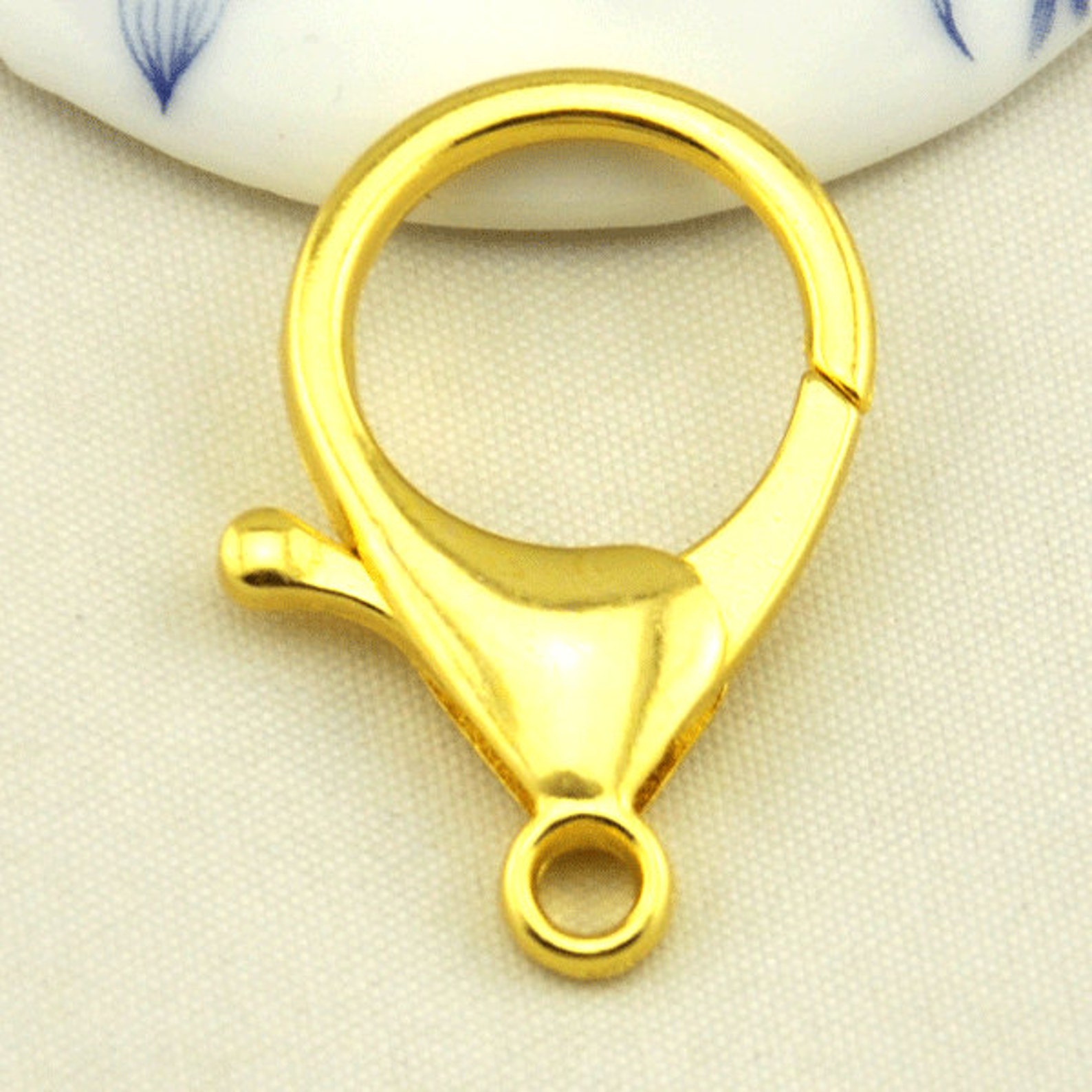 20% OFF on SALE 10 Pcs Extra Large Lobster Claw Clasps, Gold Plated ...