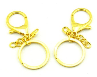 16mm X 7mm Swivel Key Ring Connectors Key Chain Supplies | Etsy