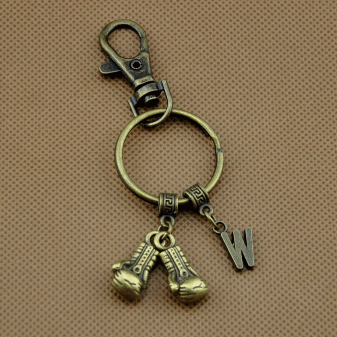 Boxing Keychain, Boxing Gloves Key Chain, Boxing Gloves Charm Car ...