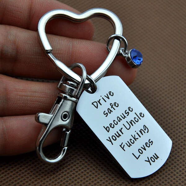 New Driver Keychain Nephew - Etsy