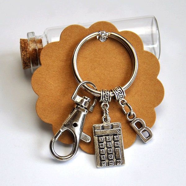 Calculator Keychain - Etsy