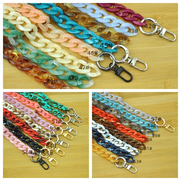 Acrylic Chain Strap - Etsy