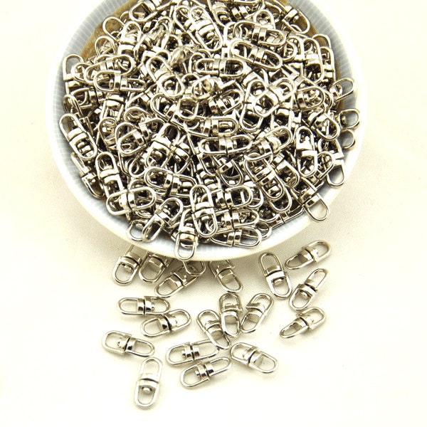 16mm X 7mm Swivel Key Ring Connectors Key Chain Supplies | Etsy