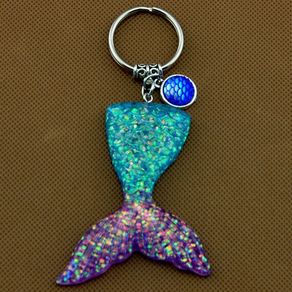 Custom Party Favors Mermaid Party Favor Mermaid Key Chain | Etsy