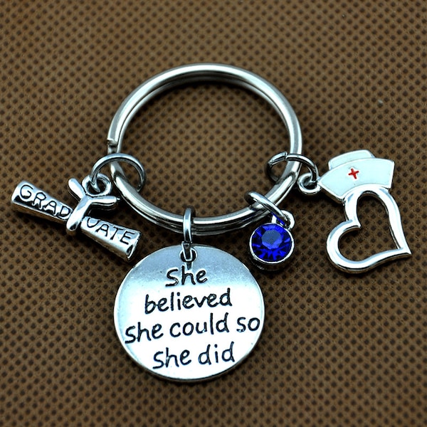 Graduate Keychain - Etsy