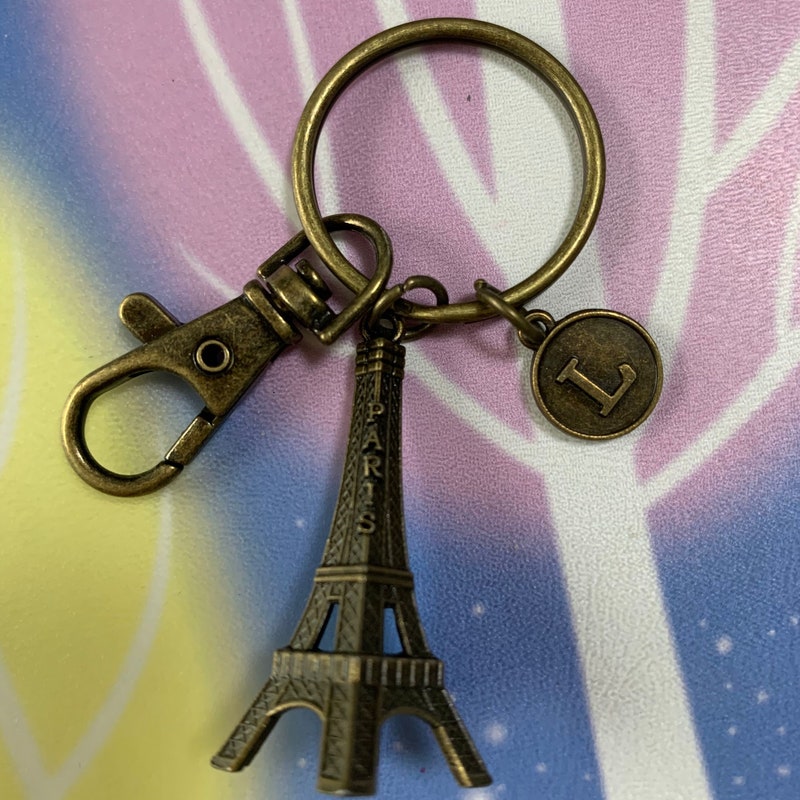 Eiffel Tower Keychain - Etsy