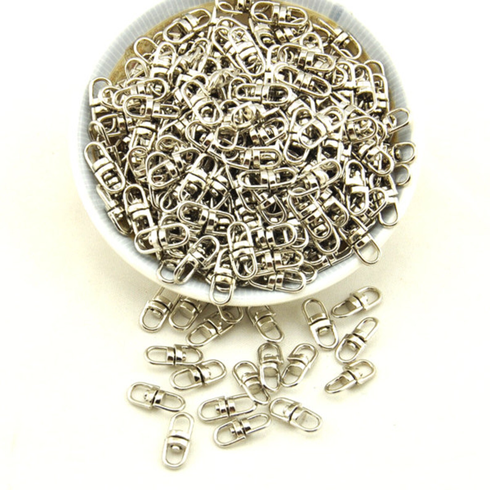 16mm X 7mm Swivel Key Ring Connectors Key Chain Supplies - Etsy