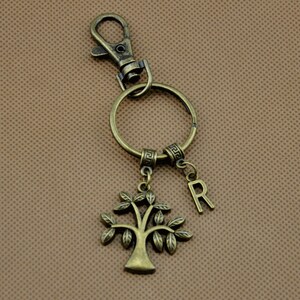 Tree Keyring,nature Keychain,tree Keychain, Tree Gifts Key Ring ...