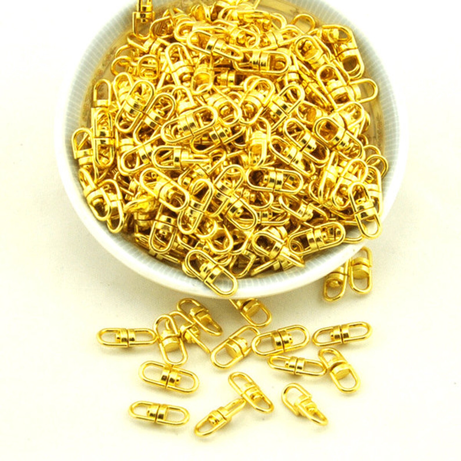 16mm X 7mm Swivel Key Ring Connectors Key Chain Supplies - Etsy