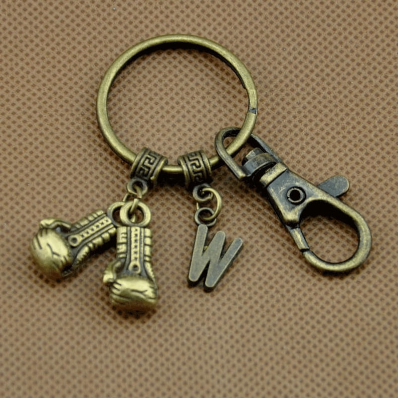 Boxing Keychain, Boxing Gloves Key Chain, Boxing Gloves Charm Car ...