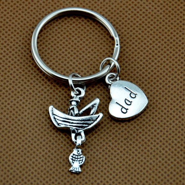 Fishing Rod Keyring - Etsy