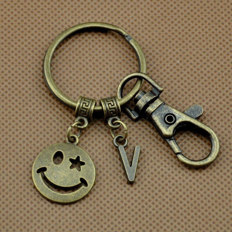 Smiling Face Key ChainSmiling Face Pendant Keychain Smiley | Etsy
