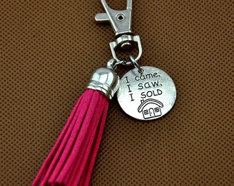 Realtor Key Chain | Etsy