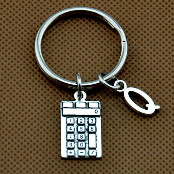 Calculator Keychain - Etsy