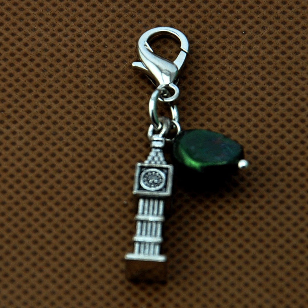 Clock Tower Key Chain, London Keychain,pearl Key Chain，big Ben Key ...