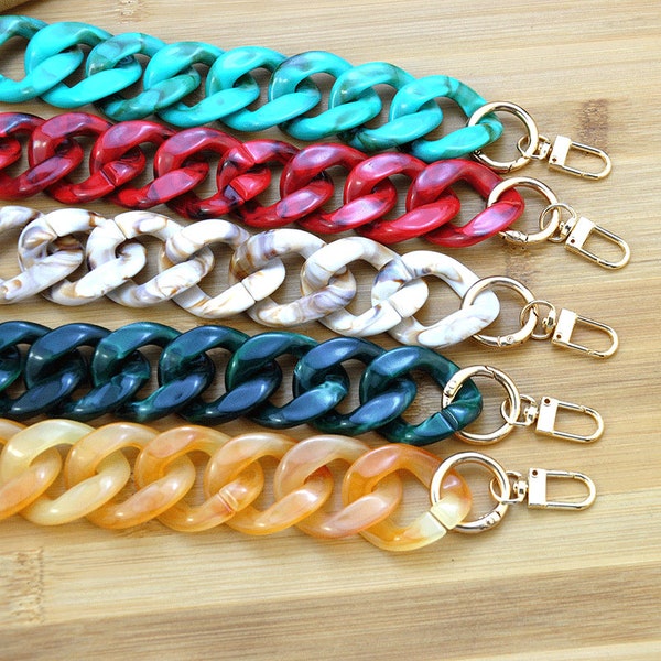 Acrylic Chain Purse Strap - Etsy