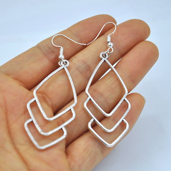 Abstract Earrings - Etsy