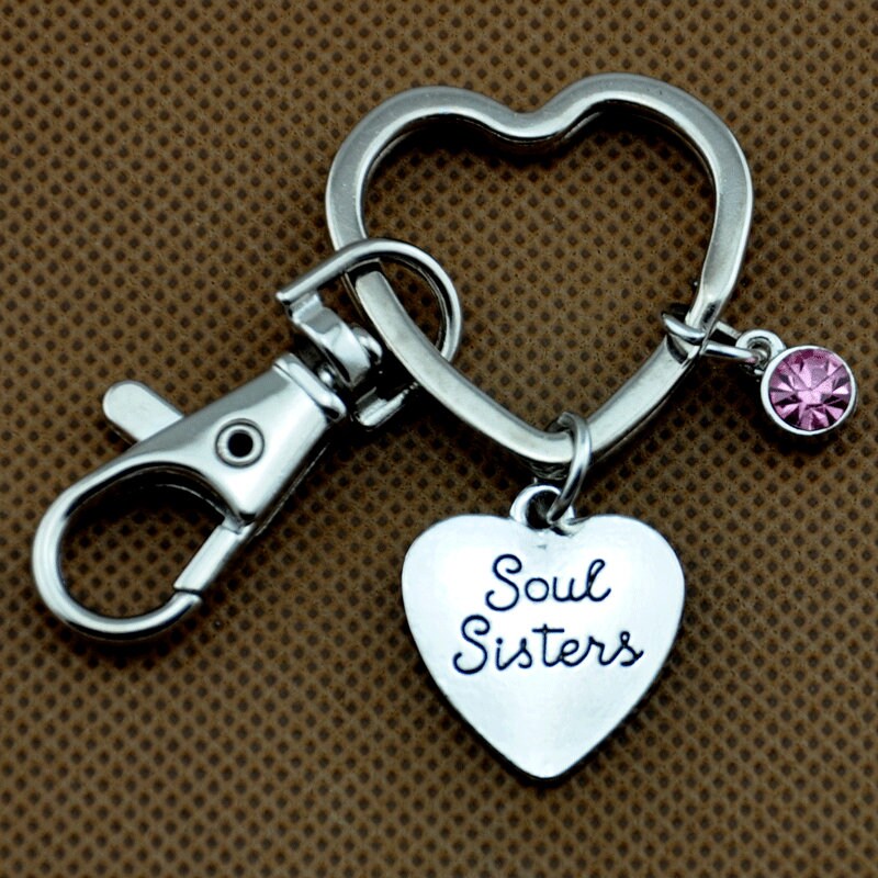 Soul Sisters Keychain Best Friend Gift Best Friend Keychain | Etsy