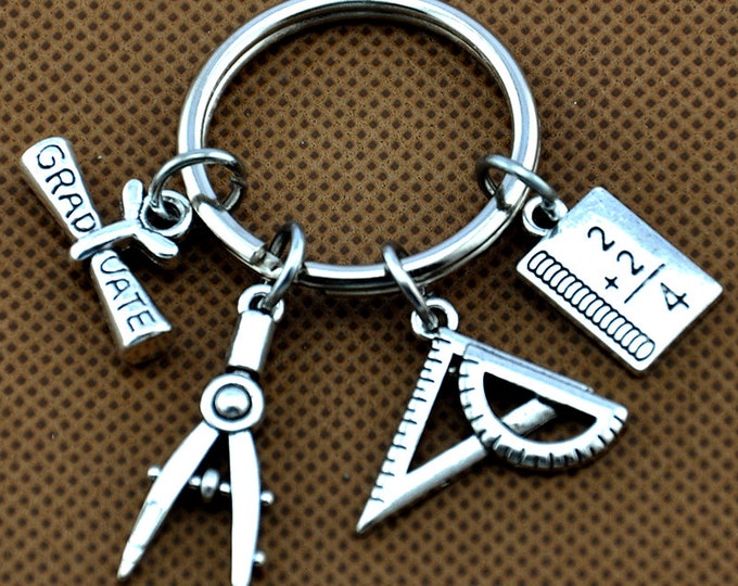 Graduation Gift for Engineer Keychain, 2026 Engineering Key Chain ...
