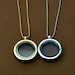 SALE Locket Necklace Clear Glass Urn Locket Stainless Urn Necklace ...