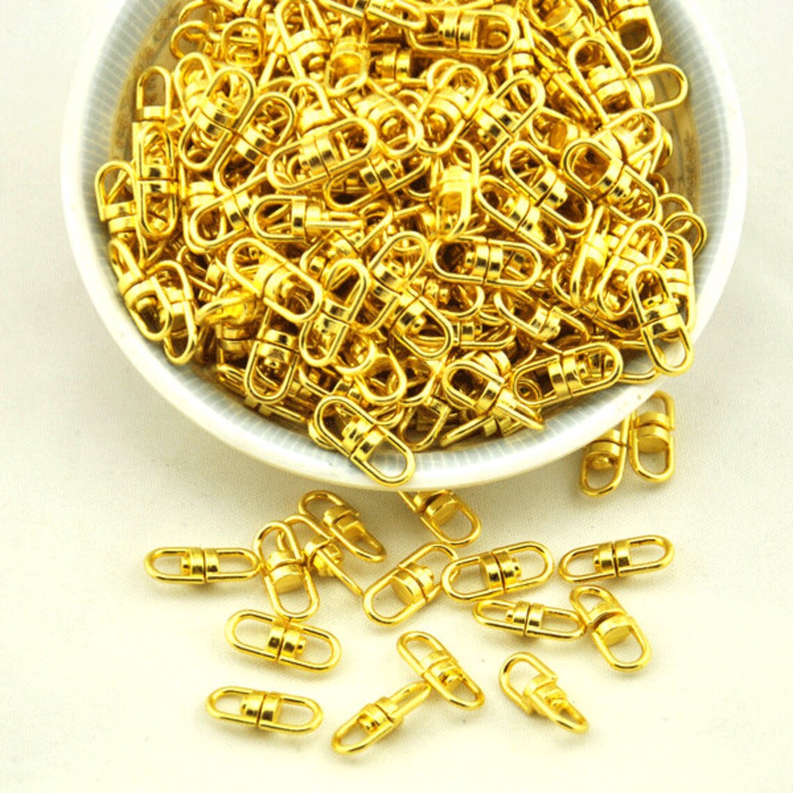 16mm X 7mm Swivel Key Ring Connectors Key Chain Supplies | Etsy