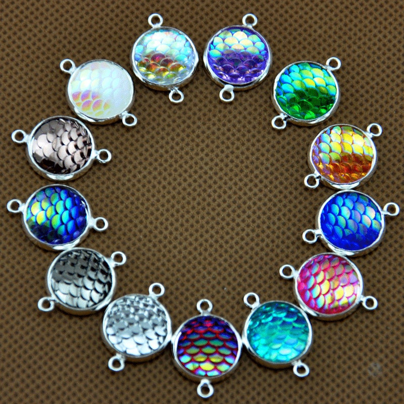 Shimmery Mermaid Charms Sparkling Mermaid Scalesmermaid - Etsy
