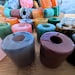 9x9mm/16x16mm Natural Stone Tube Shape Big Hole Bead，big Hole Barrel ...