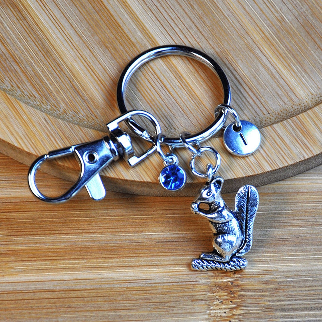 DESIGN A Keychain，3d Squirrel Keychain，cute Animal Keychain,dog ...
