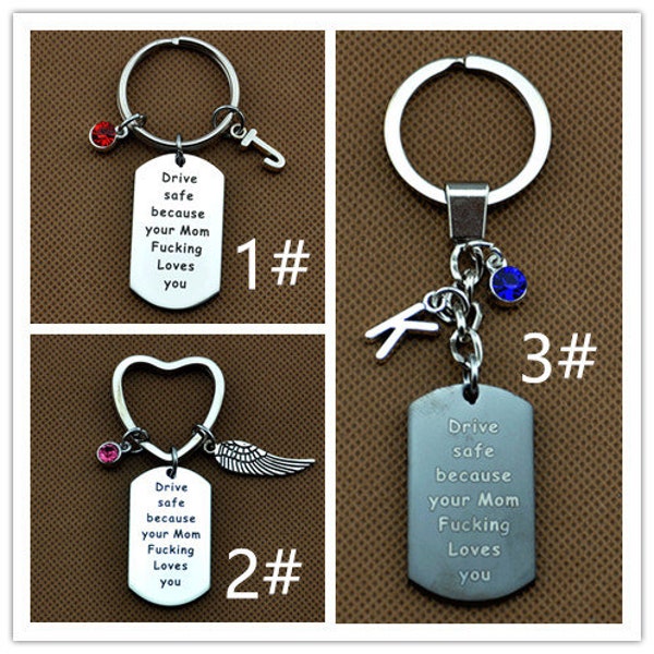 Drive Safe Keychain - Etsy