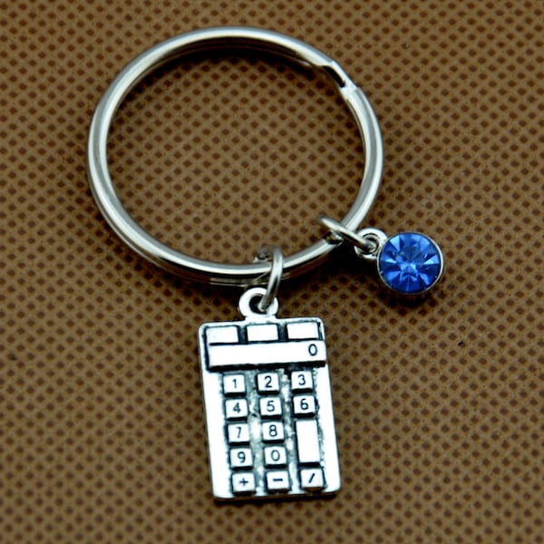 Calculator Keychain - Etsy