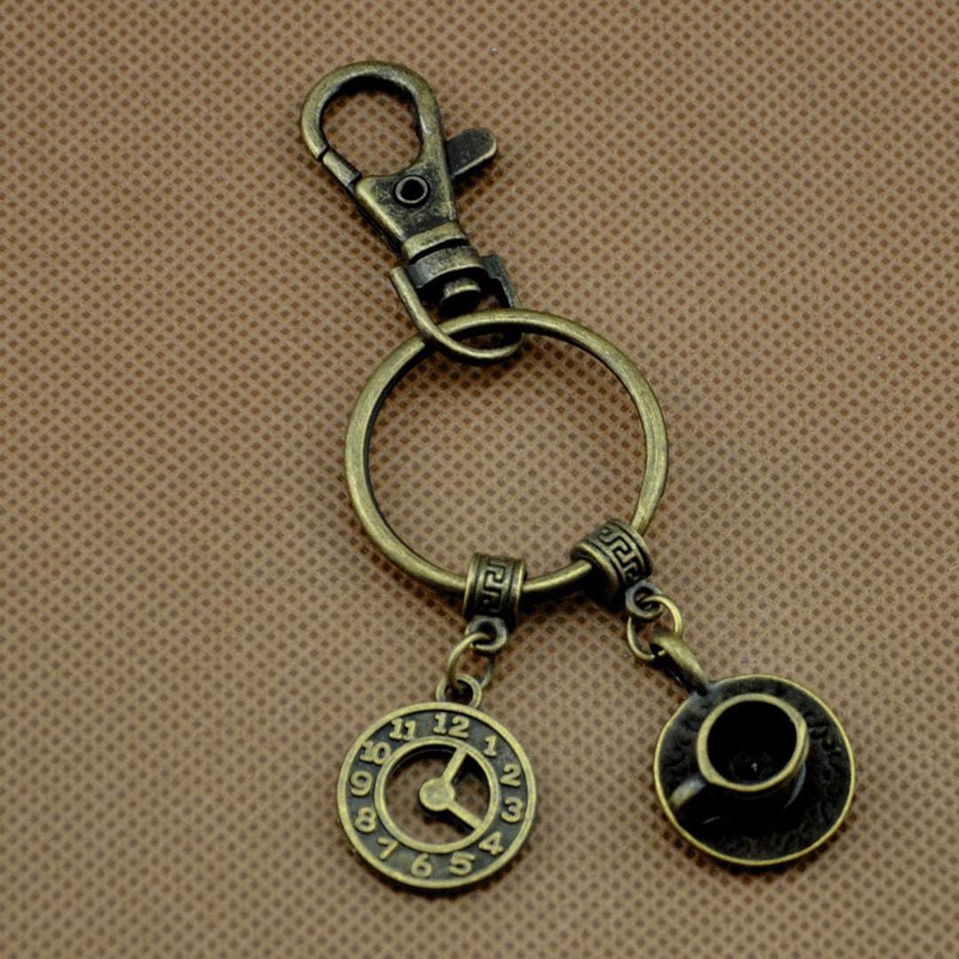 Coffee Cup Keychain, Custom Keychain, Custom Key Ring, Coffee Cup ...