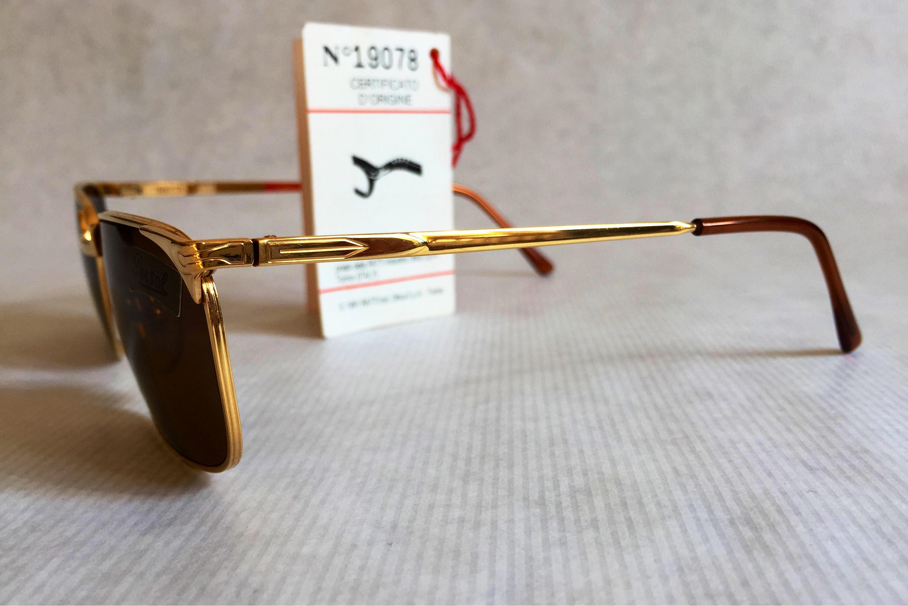 Persol Ratti PM 501 Vintage Sunglasses New Unworn Deadstock including Case