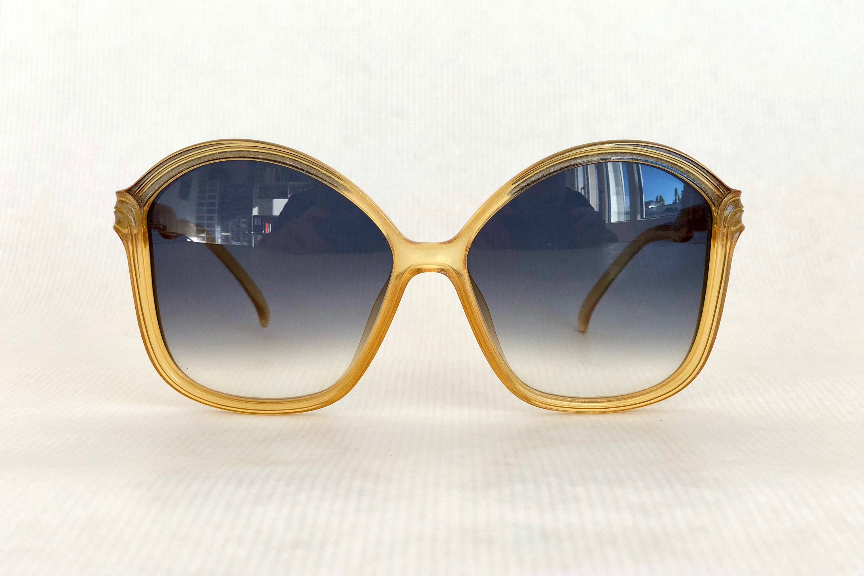 Christian Dior 2128 Vintage Sunglasses Nos Made In Germany In The 1970s