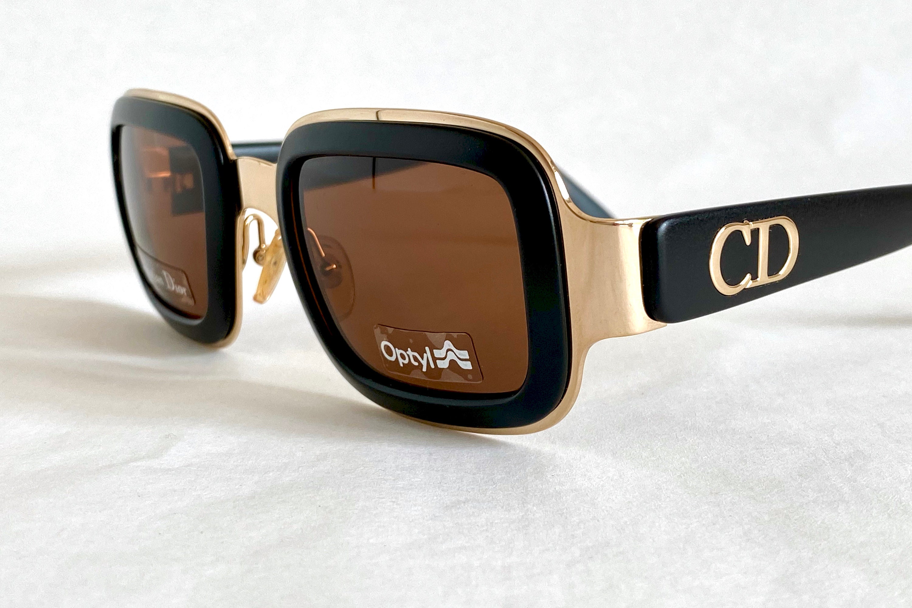 Christian Dior Cd2036 Vintage Sunglasses New Old Stock Made In Austria In 1994