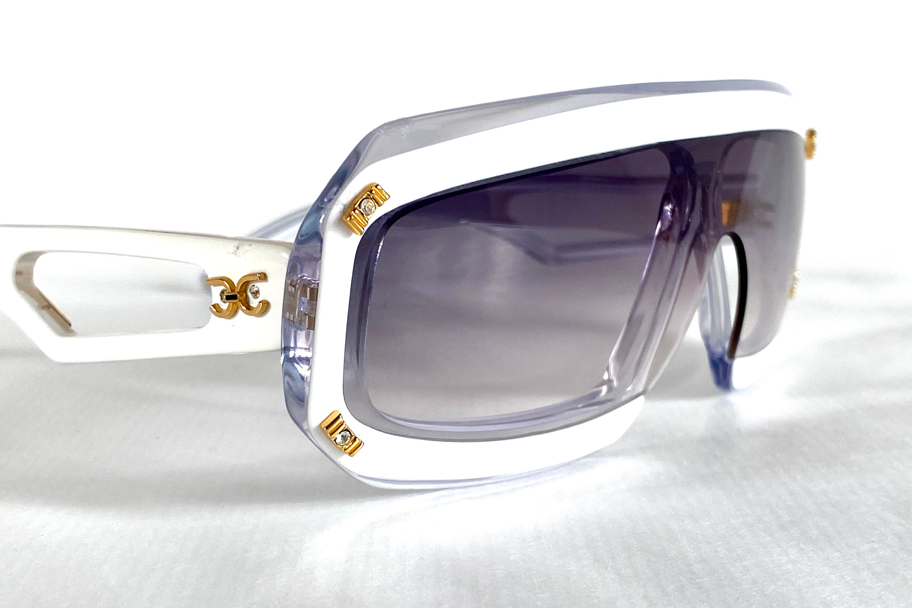 Vintage 1980s Claudia Carlotti Zenith 16 Sunglasses New Old Stock Made in France