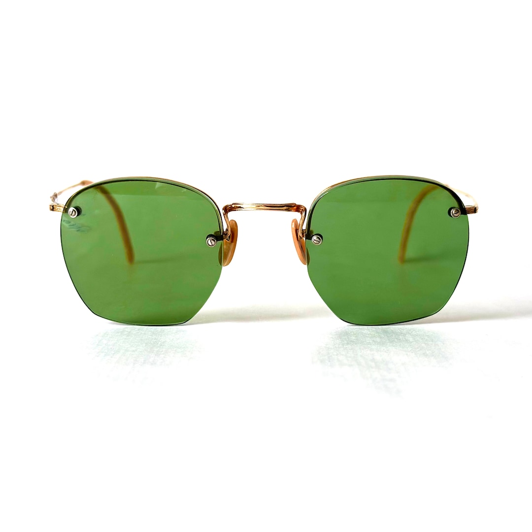 Vintage 1935 Ful Vue 12k Gold Filled 42 Long Sunglasses New Old Stock ...