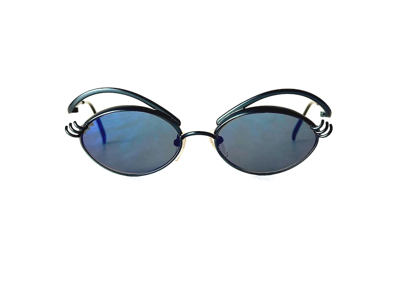 Vintage Jean Paul Gaultier Sunglasses 56-6107 Brows and Lashes ...