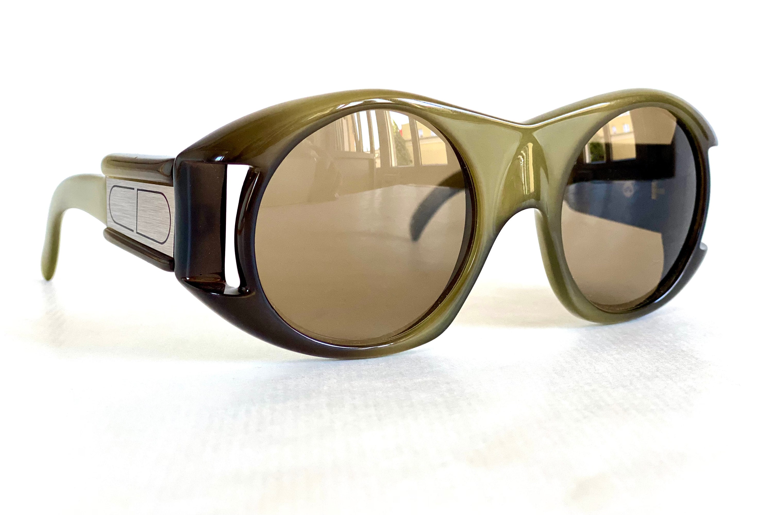 Vintage 1974 Christian Dior C 61 Sunglasses New Old Stock Made In Austria In The 1970s