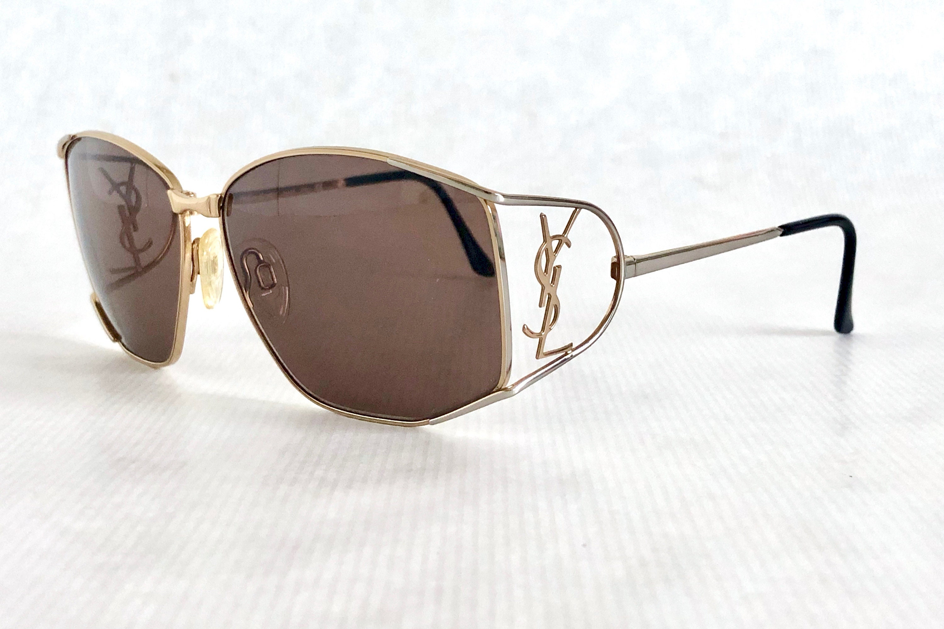 Yves Saint Laurent YSL 6008 Y116 Vintage Sunglasses – New Old Stock