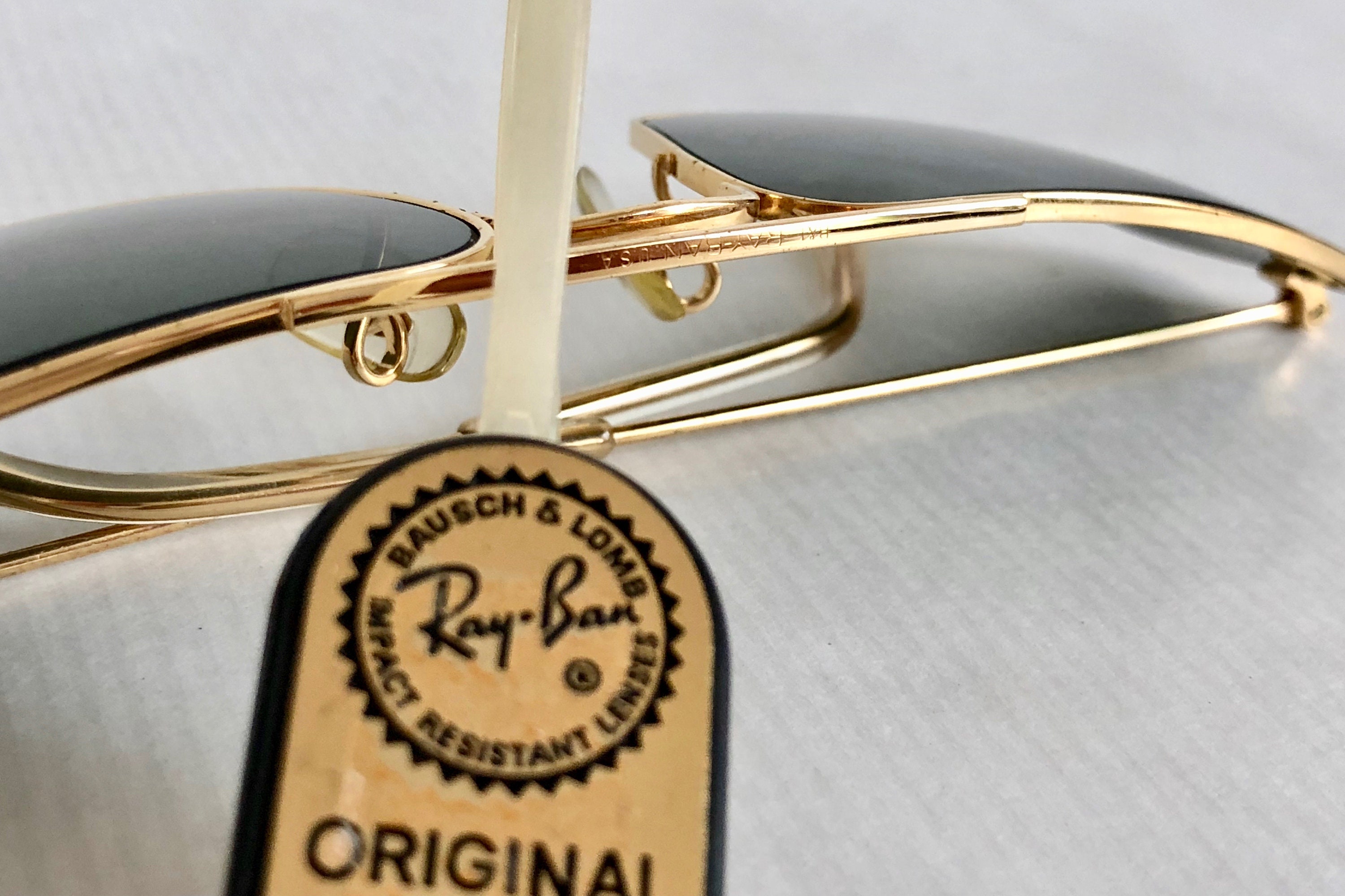 Ray-Ban by Bausch & Lomb W1957 Vintage Sunglasses Full Set New Old Stock