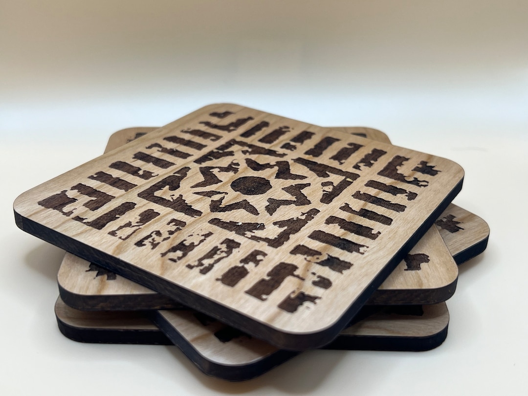Lexington Virginia Brick Coasters - Set of 4 -lexington VA Gift ...