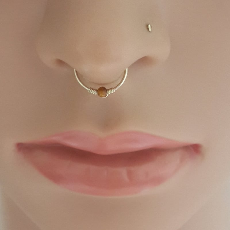 2 Gauge Septum Ring - Etsy