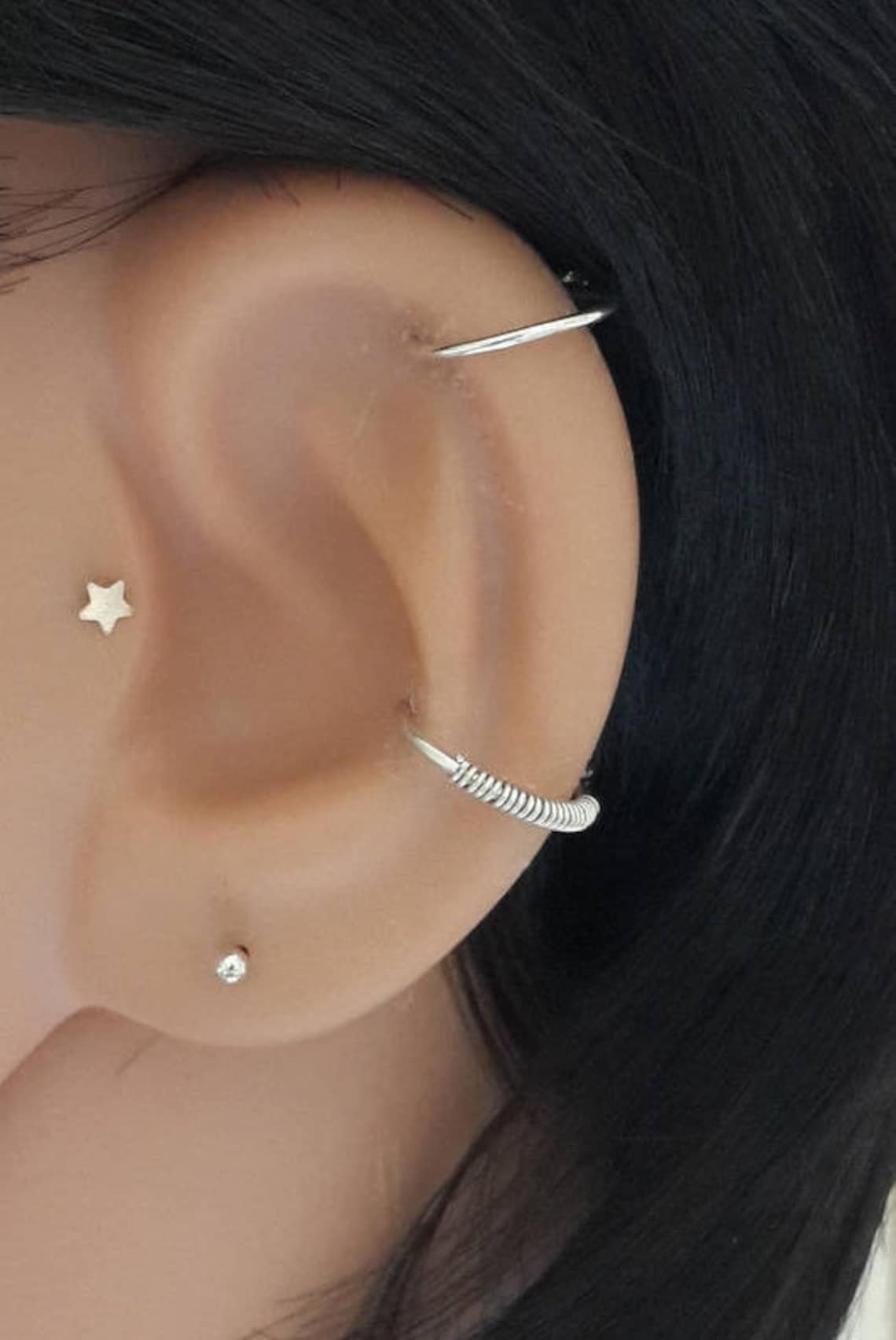 SALE Gold conch piercing conch earring conch jewelry conch | Etsy